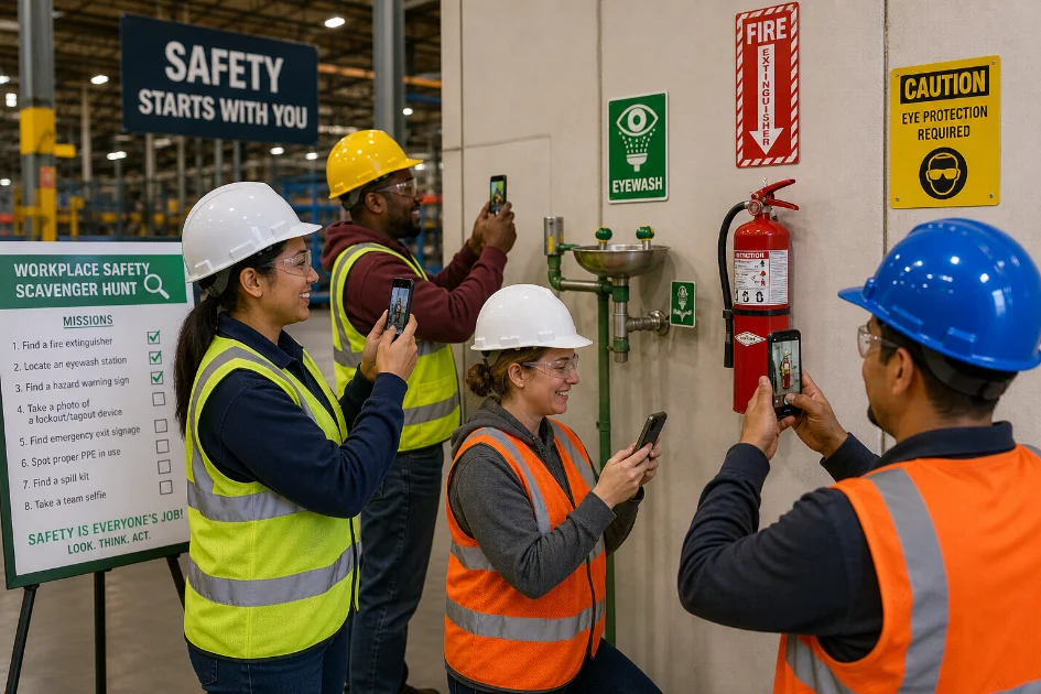 Workplace Safety Scavenger Hunt Ideas: 40+ Activities to Boost Employee ...